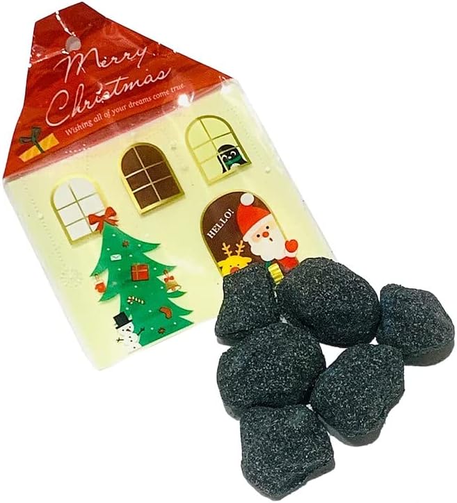 The Naughty List Lump of Coal Bath Bomb - A Festive & Fun Surprise ...