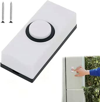 Wired Door Bell Button Wired Bell Push Universal Door Bell Push Wall ...