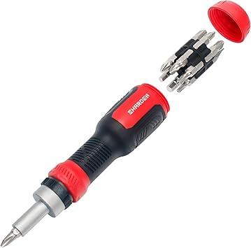 SHARDEN Ratchet Screwdriver 13-in-1 Ratcheting Screwdriver Set Multi ...