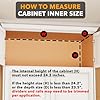 Amazon.com: SpaceAid 6 Pack Tray Dividers for Cabinets, Pressboard ...