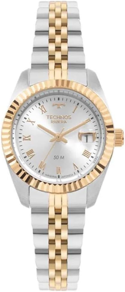 TECHNOS FEMININO ANALÓGICO RIVIERA BICOLOR 2015CEP/1K | Amazon.com.br