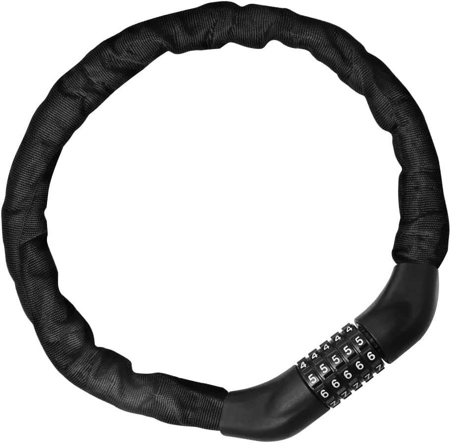 Bike Lock Chain Bicycle Lock - 1000mm Cycle Lock Bike Accessories Bike ...