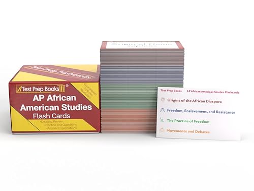 Amazon.com: AP African American Studies Prep Cards 2025-2026: Study ...