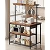 Amazon.com: CHOEZON Kitchen Island with Power Outlet, Kitchen Island ...