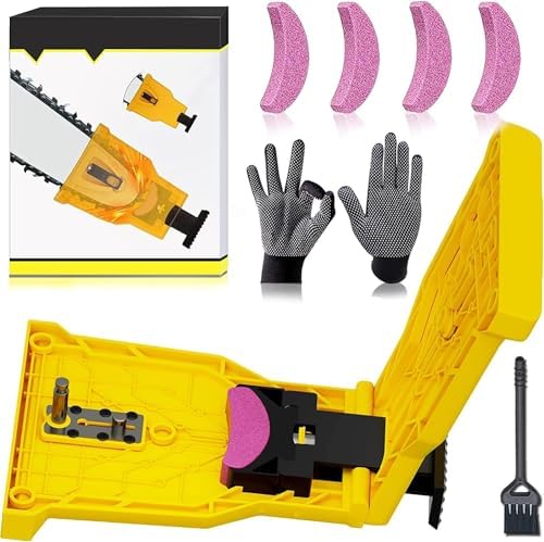 Amazon.com: Chainsaw Sharpener, Universal Chain Saw Sharpener Tool ...