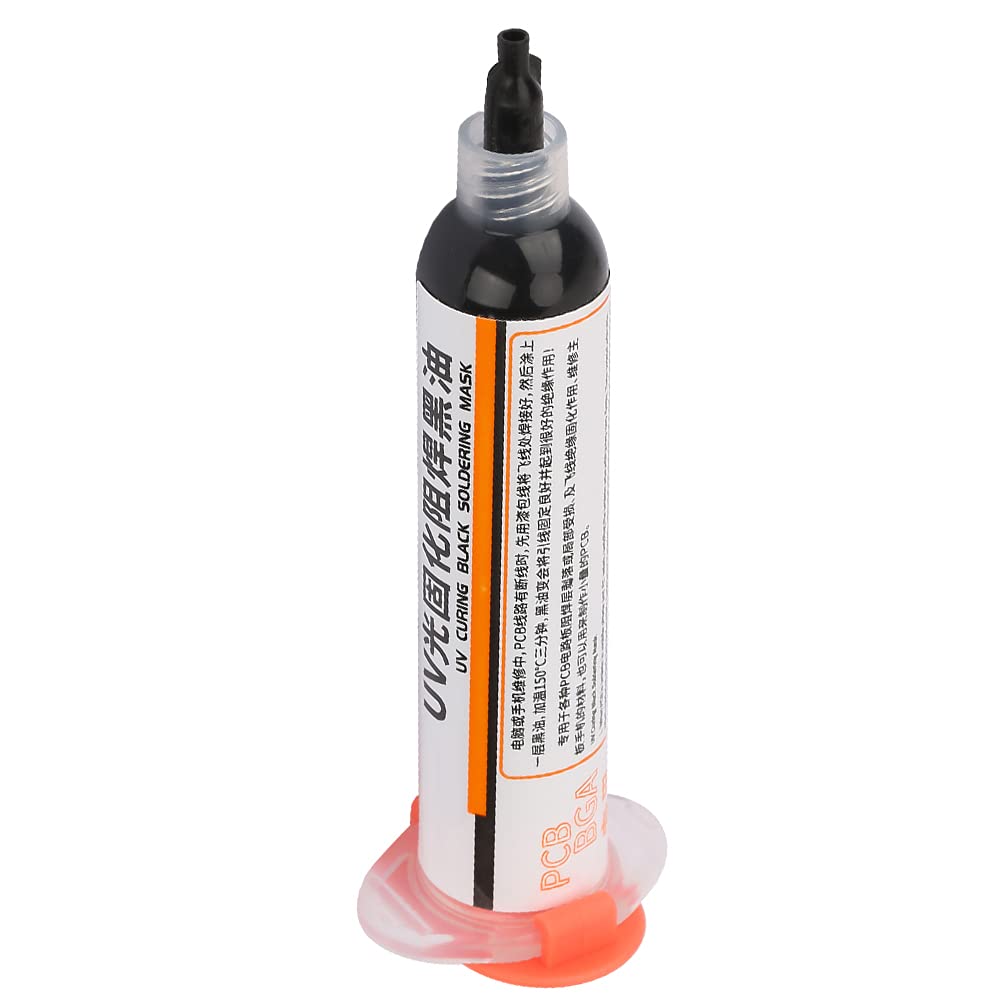 Solder Mask Ink, 1 Pack PCB UV Curing Solder Mask Ink, UV Curable ...