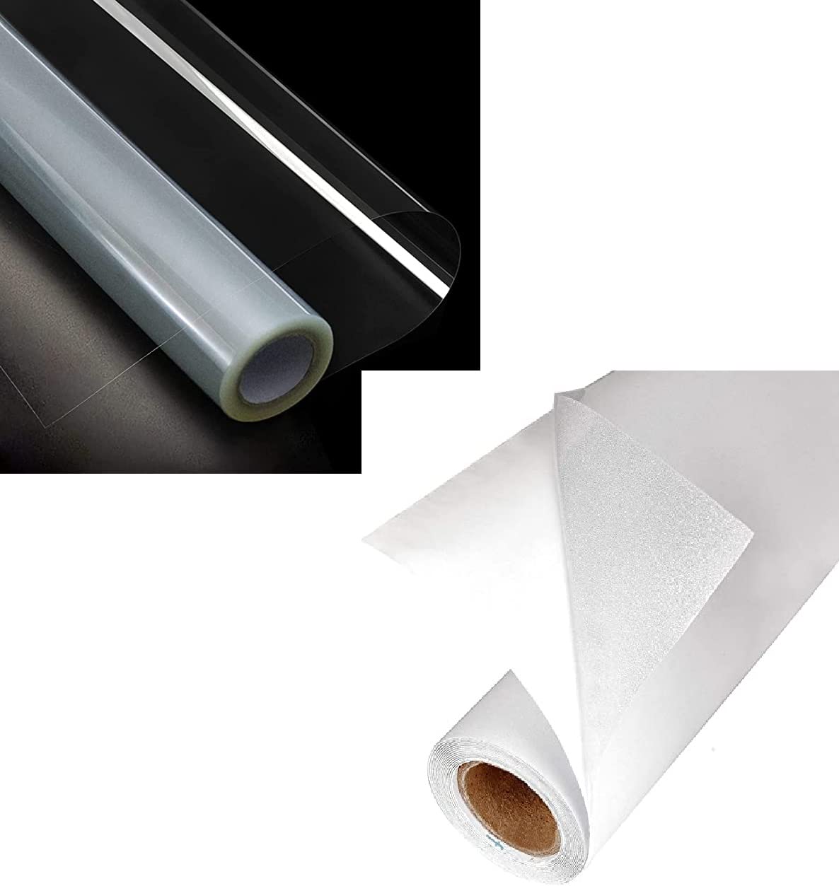 SIA VENDORS Clear Contact Paper Book Cover Privacy Window Film Vinyl ...