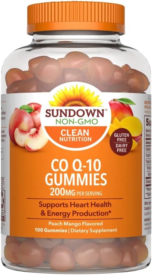 Amazon.com: Nature's Bounty CoQ10 Gummies, Supports Heart Health, CoQ10 ...