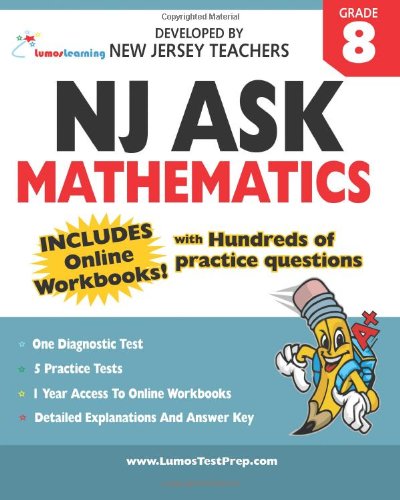Nj Ask Practice Tests And Online Workbooks - Mathematics Grade 8 ...