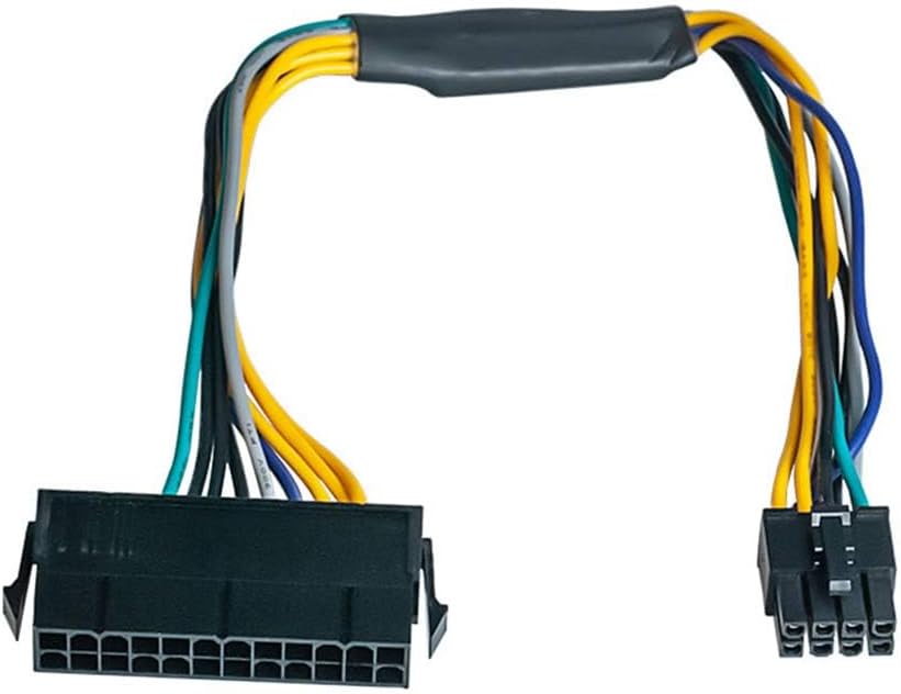 Amazon.com: 24 Pin to 8 Pin ATX PSU Power Adapter Cable Compatible for DELL Optiplex 3020 7020 ...