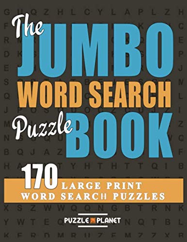 The Jumbo Word Search Puzzle Book: 170 Large Print Word Search Puzzles ...