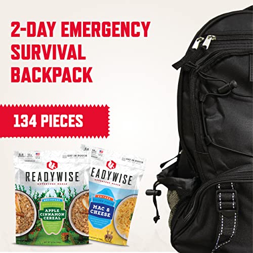 Snapklik.com : 134-Piece Emergency Survival Backpack, Freeze-Dried ...