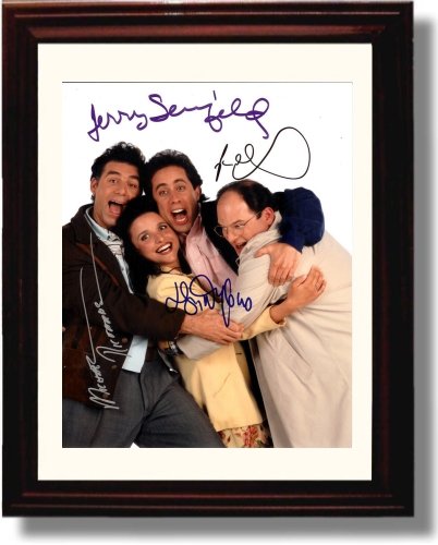 Entertainment Memorabilia Autographs-Reprints Television Seinfeld Cast ...