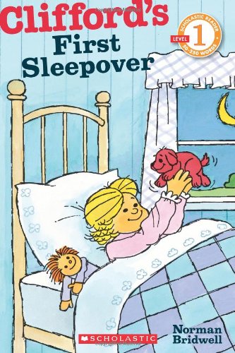 Amazon.com: Scholastic Reader Level 1: Clifford's First Sleepover ...