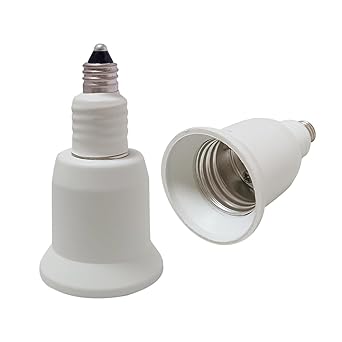 Amazon.co.jp: 2個 口金変換アダプター E11→E17→E26口金変換アダプター E11〜E26 口金変換アダプタ E11→E26変換器 : ホーム＆キッチン