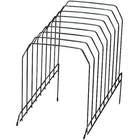Amazon.com : 1InTheOffice Metal Incline Desktop File Sorter, Black Wire ...
