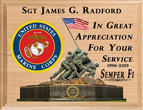 20 Heartwarming Marine Corps Plaques Sure To Impress Any Marine - Gift ...