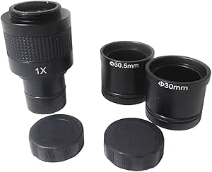 Amazon.co.jp: Adult Microscope Accessories Kit 1x C-Mount Digital ...