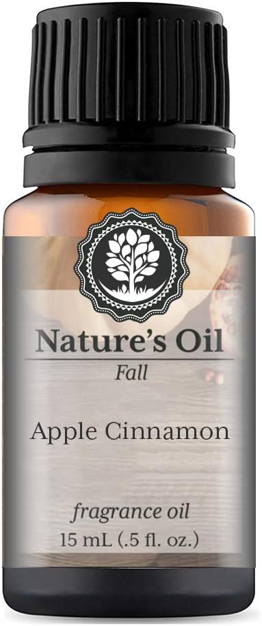 Amazon.com: Apple Cinnamon Fragrance Oil (15ml) for Diffusers, Soap ...