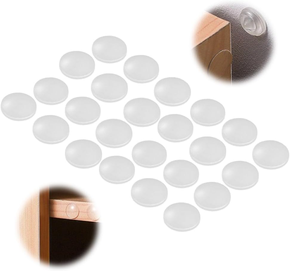 Furniture Silicone Cushion, 2024 Cabinet Bumpers Clear Rubber Pads Soft ...