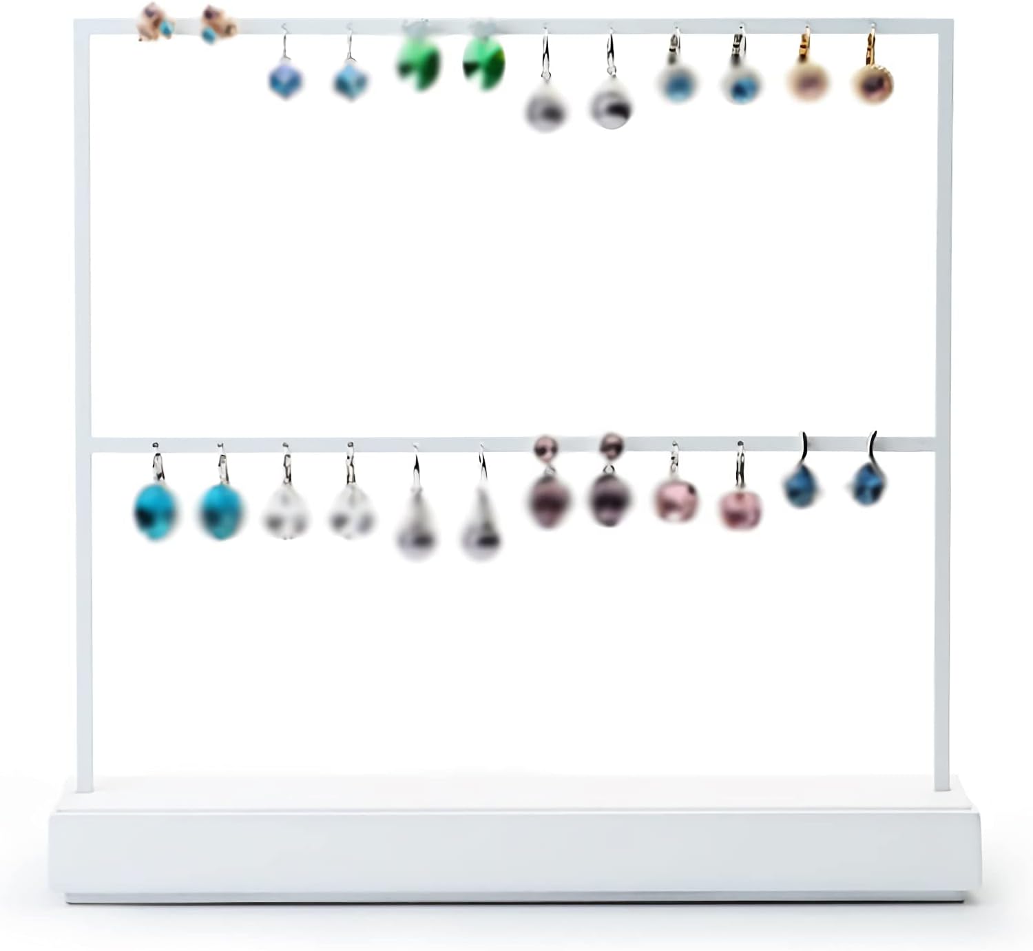 Amazon.com: Jewelry Displays Stand 2 Tier Earring Stand, Display for ...