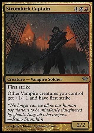 Amazon.com: Magic: the Gathering - Stromkirk Captain (143) - Dark ...