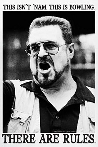 Officially Licensed Merchandise Big Lebowski - There are Rules T-Shirt ...