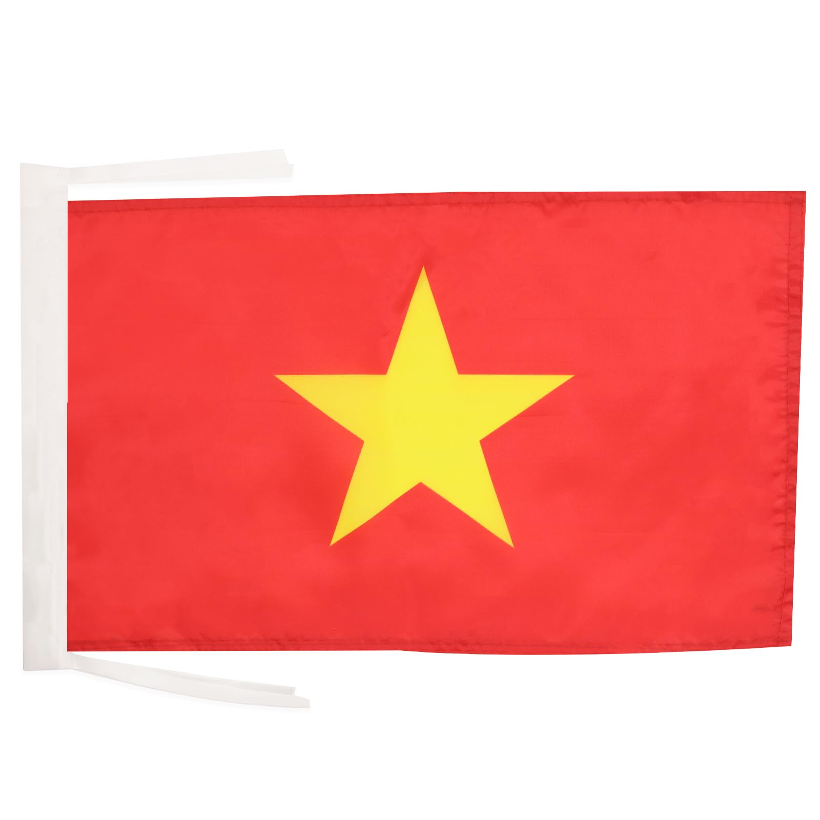 Amazon.com : Vietnam Flag 18'' x 12'' cords - Vietnamese SMALL flags 30 ...