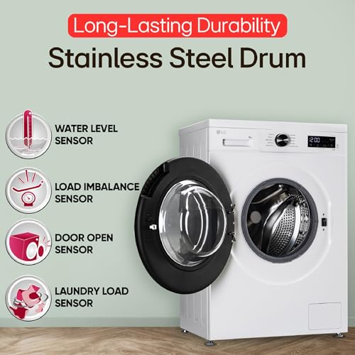 LG 9 Kg 5 Star Wi-Fi, Steam, Inverter Direct Drive Technology, 6 Motion ...