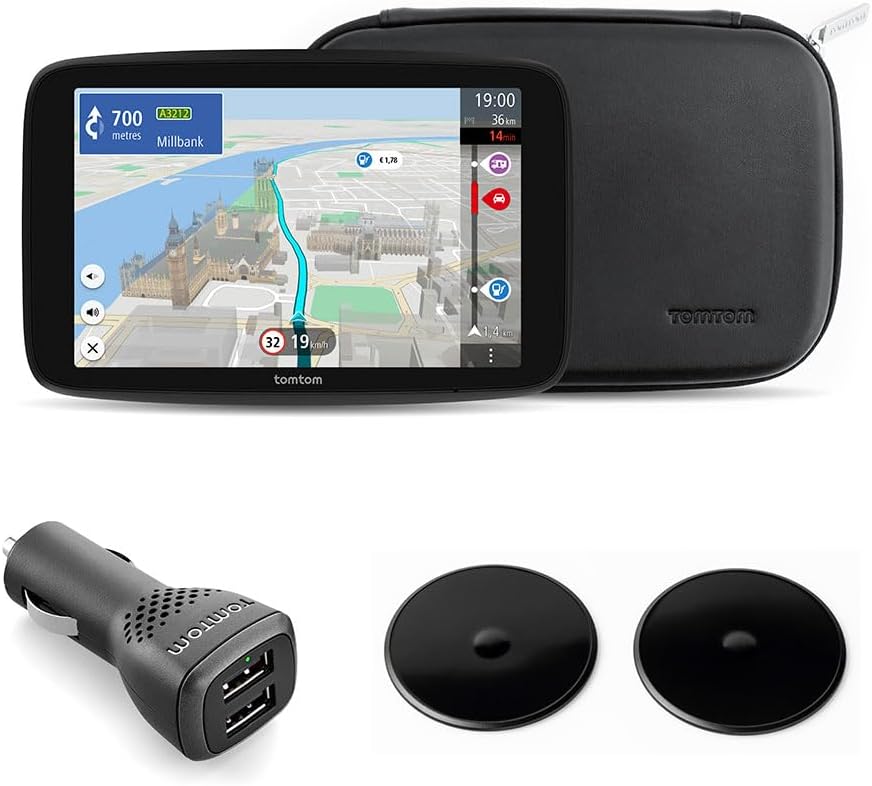 TomTom Campervan and Caravan Sat Nav GO Camper Max 2nd Premium Pack (7 ...