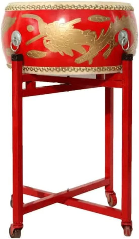 Amazon.com: GIADO Drum Handmade Dragon Dance Lion Martial Arts Kung Fu ...