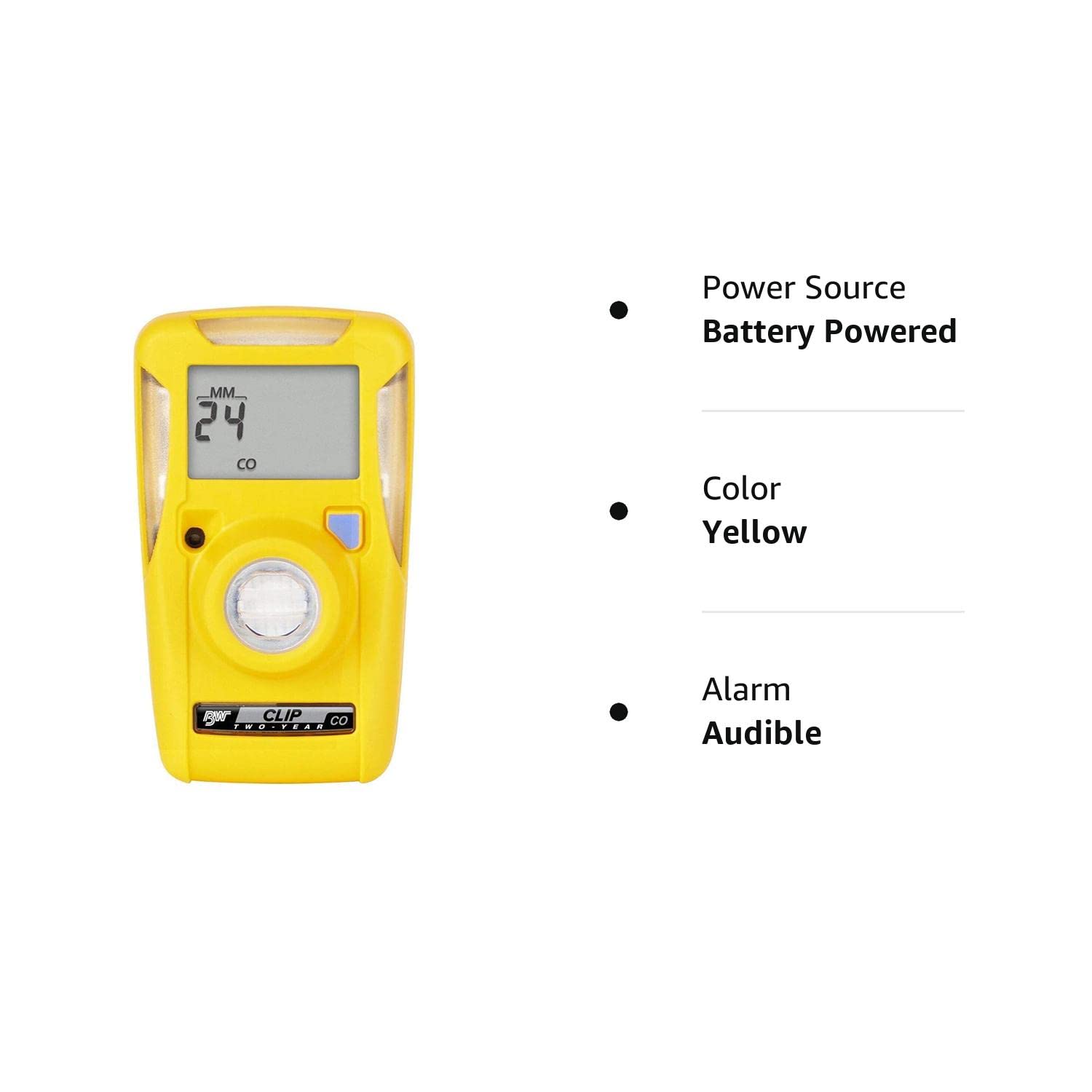 BW Technologies BWC2-M BW Clip – Monitor individual de gas CO 35200 ...