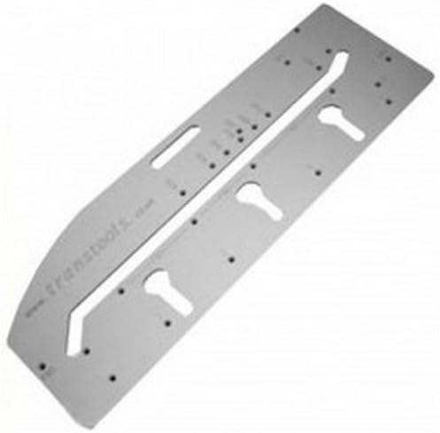 Transtools Kitchen Worktop Router Jig, 900mm, with Guide Pins, for 400 ...