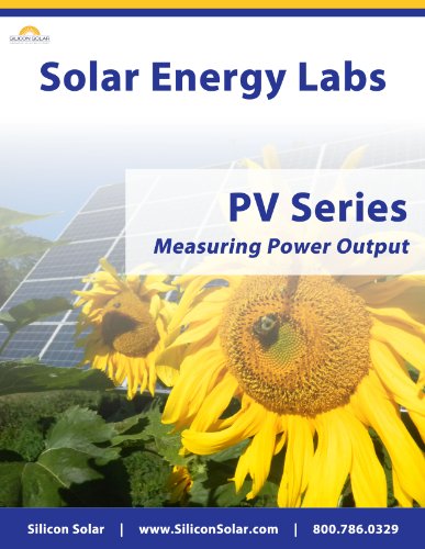 Solar Labs - PV Series - Measuring Power Output Of PV Panels (Solar PV ...