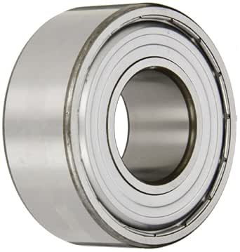 SKF 3308 A-2Z/C3 Medium Series Ball Bearing, Double Row, Converging Angle Design, ABEC 1 ...