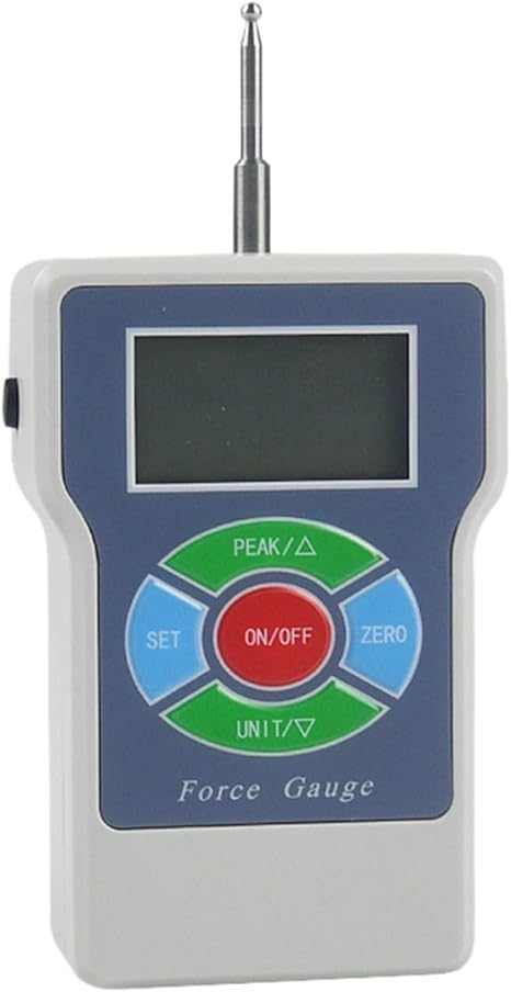 Digital kraftmätare Push Pull Meter 1N bärbar digital spänningsmätare ...