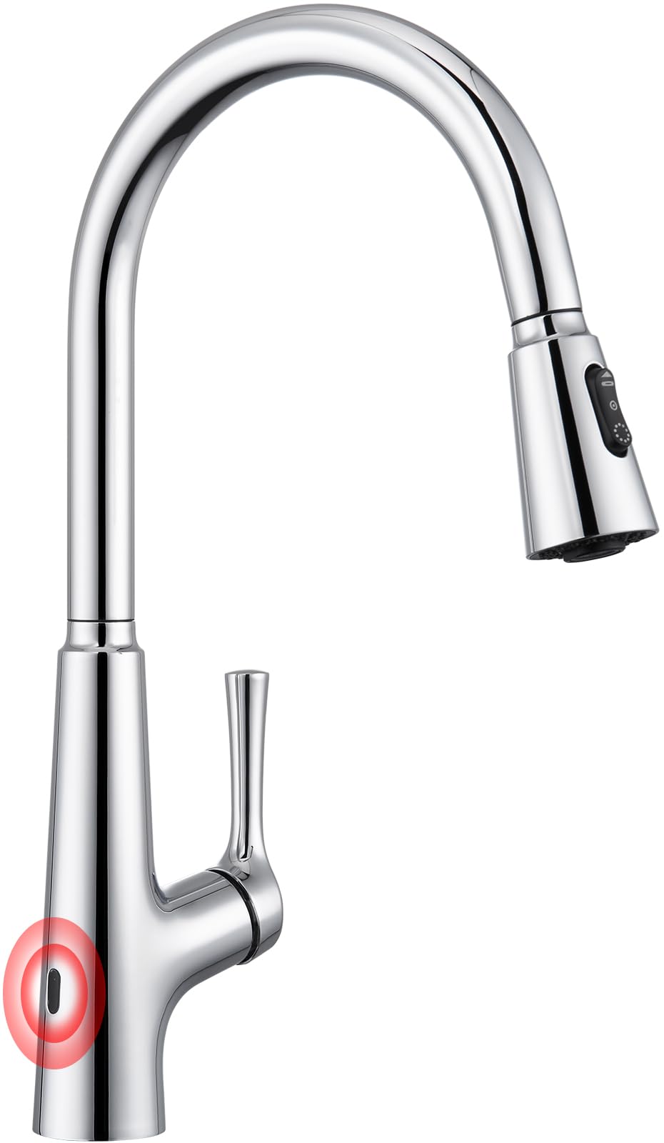 CREA Sensor Touchless Kitchen Tap, Kitchen Sink Tap with Pull Out ...
