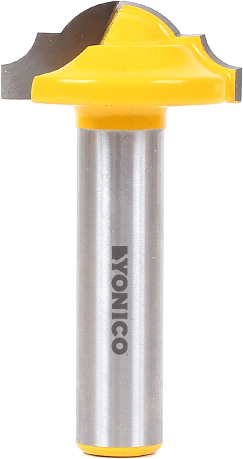 Yonico 12335 3 Bit Raised Panel Cabinet Door Router Bit Set, Ogee Rail ...