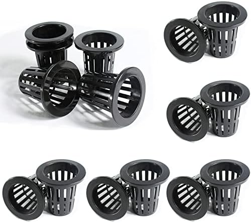 Amazon.com: RAZURE 10 Pack 2.5 inch Garden Slotted Mesh Net Cups with ...