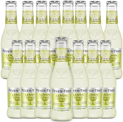 Amazon.com: Fever Tree Lemon Tonic Water - Premium Quality Mixer & Soda ...