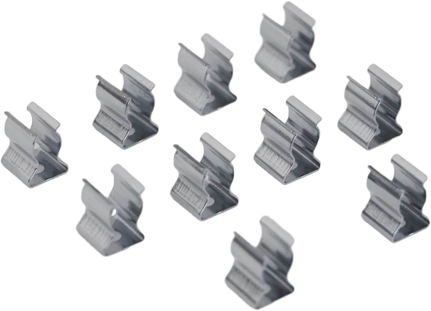 10 Pcs Tool Storage Terry Clip Spring,Steel Bright Clips Spring Steel ...