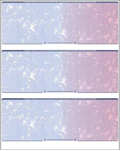 Amazon.com : 300 Computer Checks | 3 Blank Checks Per Page | 100 Sheets ...