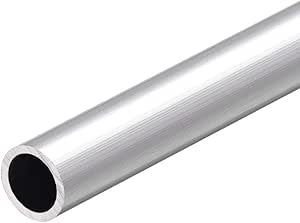 sourcing map 6063 Aluminum Round Tube, 300mm Length 18mm OD 14mm Inner ...