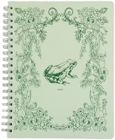 Amazon.com: Pearhead Spiral Hardcover Notebook 8x10 – Frog Toile ...