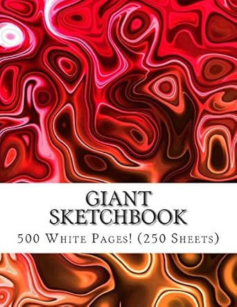 Amazon.com: GIANT Sketchbook: BIG Drawing Book with FIVE HUNDRED White ...