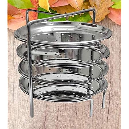 Starlinks® High Grade Stainless Steel Idiyappam Plate with Stand for ...