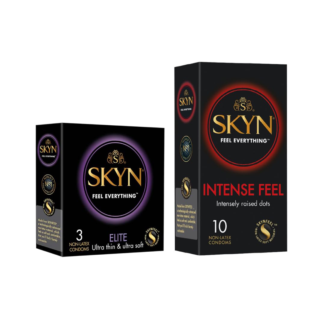Buy SKYN® Elite ultra thin and ultra soft premium condom 3p and SKYN ...