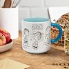 Amazon.com | Hallmark Peanuts Mug (75th Anniversary Linus Through The ...
