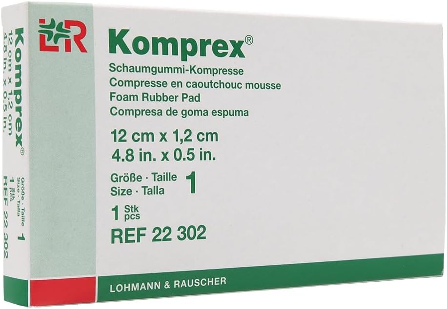 Komprex Schaumgummi Kompr.Gr.1 Nierenf. : Amazon.de: Drogerie ...