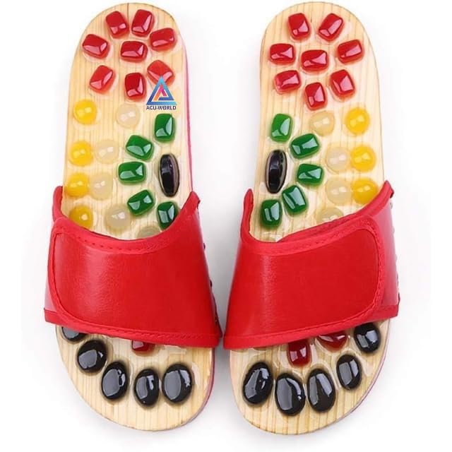 Acuworld Naturopathy Foot Massage Slippers Acupuncture Health Care ...